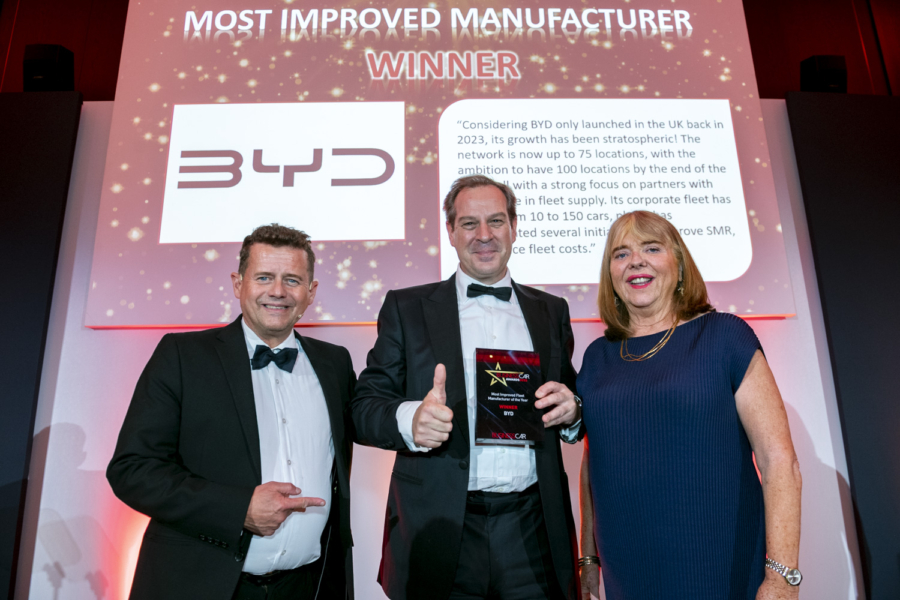 BYD gana doble premio en los Business Car Awards 2025 | EHPLUS+